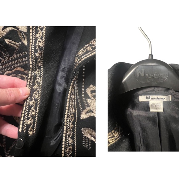 Peter Nygard | Jackets & Coats | Peter Nygard Heavily Embroidered ...